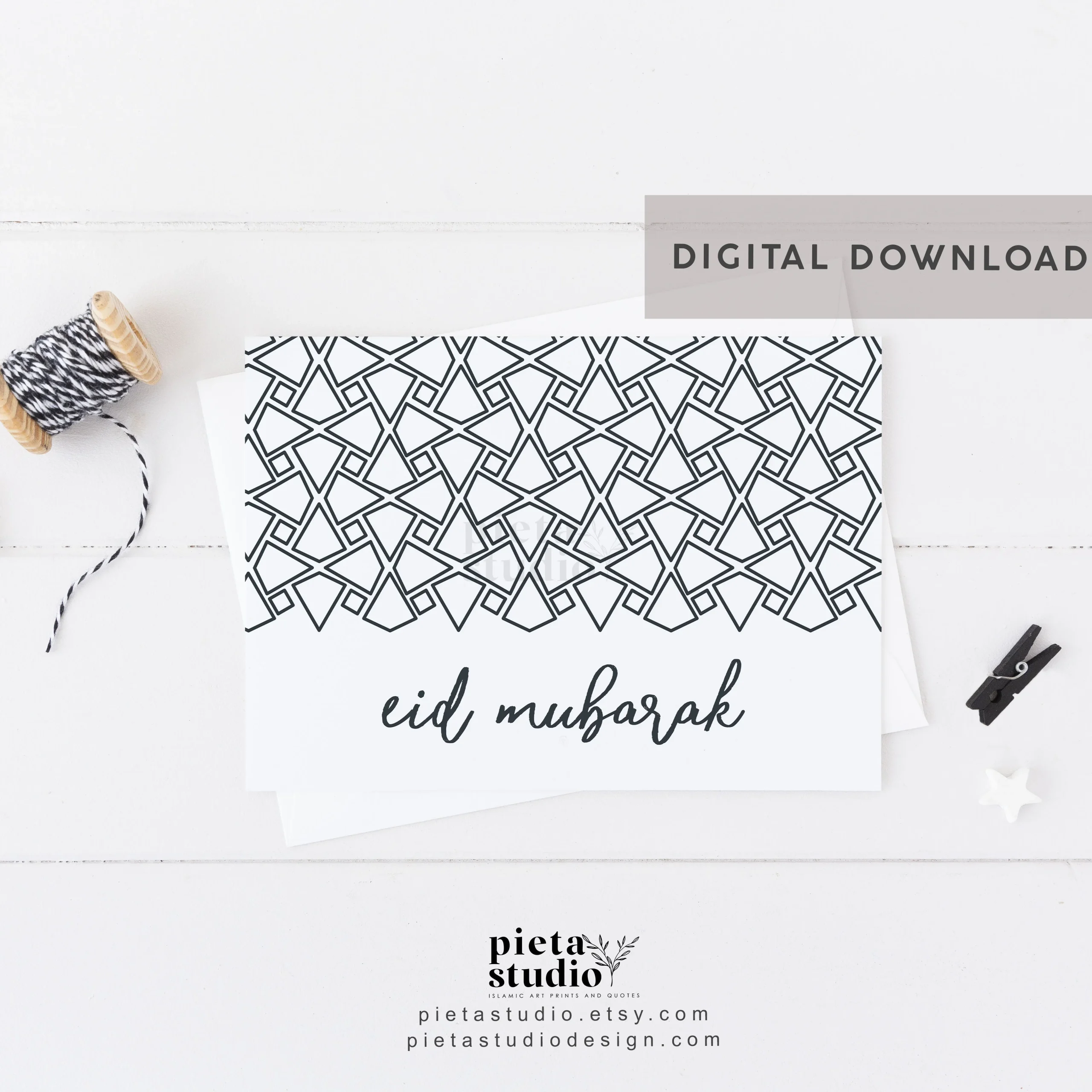 Share happiness with this Eid card to your loved one!